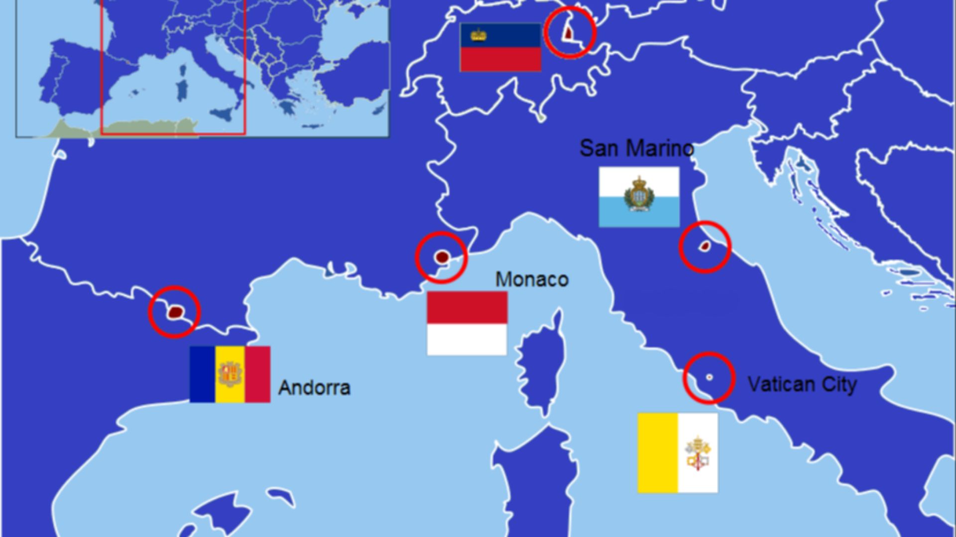 Small Countries, Big Impacts: 20 Facts About Europe's Microstates ...